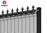 China Square Post 2.9 M High 358 Security Fence Anti Climbing for sale
