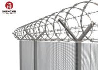 China Galvanized Wire Mesh Iron Metal 358 Anti Climb Fence For Garden Residential Areas for sale