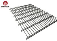 China Black Galvanized Garden 3D Double Wire Mesh Fencing Welded for sale