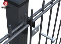 China Powder Or Pvc Coating Double Wire Mesh Fence With 2d Panel for sale