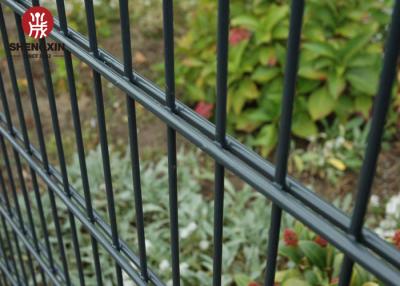 China Durable Garden Privacy 3D Double Wire Fence Pvc Powder Painting for sale