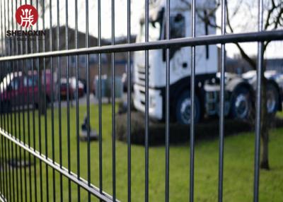 China Powder Or Pvc Coating Double Wire Mesh Fence With 2d Panel for sale