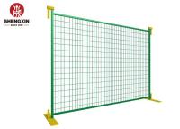 China Fast Delivery 3.8mm Outdoor Temporary Fence Canada Style Colourful for sale