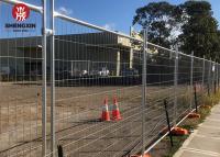 China Construction Portable 3mm Moveable Fence Panels Q195 Australia For Event for sale