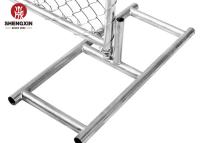 China Construction 6ftx8ft Chain Link Temporary Fencing 2.5mm Dia for sale