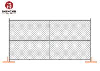 China Galvanized Pvc Coated Chain Link Temporary Fence 4ft 5ft 6ft 8ft 50ft 100ft for sale