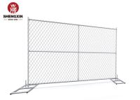 China Oem 38mm Chain Link Temporary Fence High Strength Construction Protection for sale