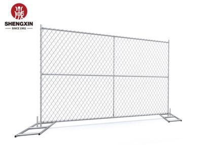 China Oem 38mm Chain Link Temporary Fence High Strength Construction Protection for sale