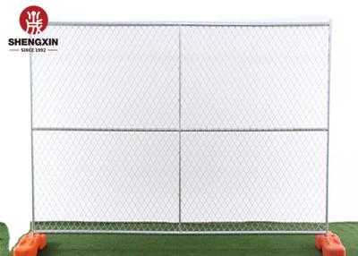 China 50x50mm Outdoor 6x10ft Chain Link Temporary Fence Construction Site Security for sale