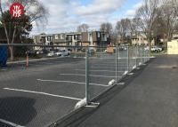 China Portable 6x12 Chain Link Fence Panels Galvanized Iron For Events for sale