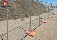 China Oem 38mm Chain Link Temporary Fence High Strength Construction Protection for sale