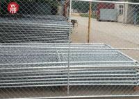 China Galvanized Pvc Coated Chain Link Temporary Fence 4ft 5ft 6ft 8ft 50ft 100ft for sale