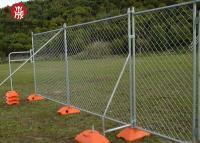China Galvanized 60*60mm Chain Link Temporary Fence Panels for sale