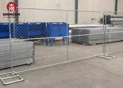 China Galvanized 60*60mm Chain Link Temporary Fence Panels for sale