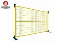 China Anti Theft 4x10ft Temporary Fencing Canada Galvanized Steel Powder Coated for sale