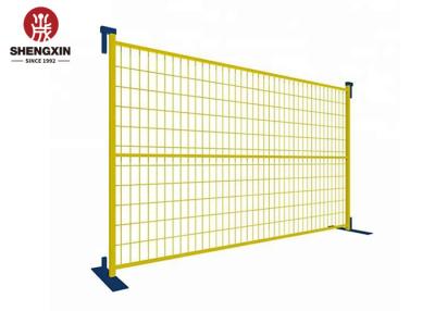 China Anti Theft 4x10ft Temporary Fencing Canada Galvanized Steel Powder Coated for sale