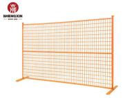 China Portable 6*10 Ft Movable Temporary Fence Canada Security Panels for sale