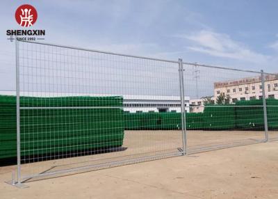 China 3mm Portable Temporary Fence Ca Standard Powder Coated 6ft X 10ft for sale
