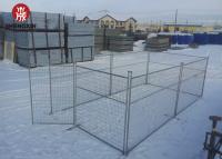 China Ca Security 6x10ft Portable Temporary Fence Powder Coated Wire Mesh for sale