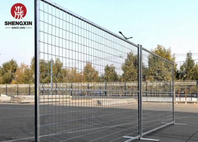 China Ca Security 6x10ft Portable Temporary Fence Powder Coated Wire Mesh for sale