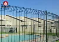 China 50x150mm Decorative Brc Mesh Fence 6ft Galvanized Powder Coated Roll Top for sale