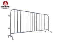 China 1m X 2m Crowd Control Barricades Galvanized Steel Heavy Duty Metal Safety for sale