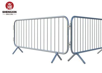 China Interlocking Pedestrian Control Barriers Powder Coated Finish 12mm Inner Tube for sale