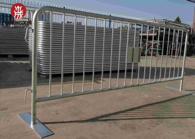 China Heavy Duty Steel Interlocking Crowd Control Barrier Powder Coated Finish for sale