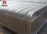 China Traffic Safety Metal Steel Hdg Crowd Control Barrier Outdoor Portable for sale