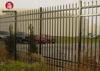 China Steel Wrought Iron Hot Dipped Galvanised Fence Panels for sale