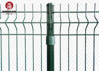 China Ral 6005 Green 3d Wire Fence Pvc Coated Mesh Corrosive Resistant for sale
