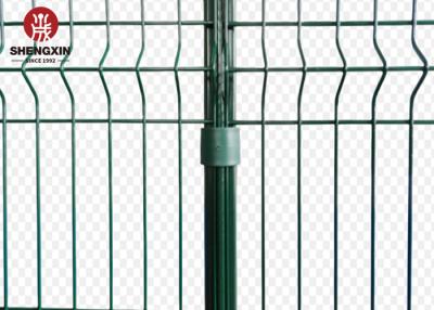 China Green 3d Curved Wire Mesh Fence / Welded Wire Garden Fencing for sale