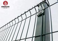 China Green 3d Curved Wire Mesh Fence / Welded Wire Garden Fencing for sale