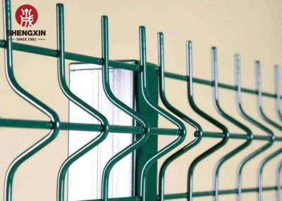 China 5mm 3d Wire Fence Powder Coated Galvanized V Bend Weld Rigid Mesh Panel for sale