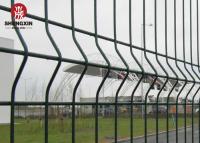 China Garden Peach Post 3d Wire Fence Curved Welded Mesh 5mm for sale