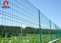 China Ral 6005 Green 3d Wire Fence Pvc Coated Mesh Corrosive Resistant for sale