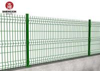 China Pvc Coated Curved 4mm 3d Wire Mesh Fence Panel Triangle Bending for sale