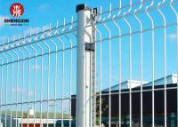 China Pvc Coated Curved 4mm 3d Wire Mesh Fence Panel Triangle Bending for sale