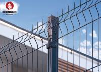 China Hot Dipped Garden 3d Wire Fence Welded Mesh Square Post for sale