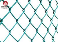 China Galvanized Pvc Coated 50ft Chain Link Fence Diamond Mesh for sale