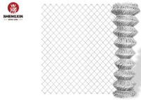 China Galvanized Pvc Coated 50ft Chain Link Fence Diamond Mesh for sale