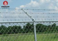 China Height 2.5m Rhombus Chainlink Netting Galvanized And Pvc Coated for sale