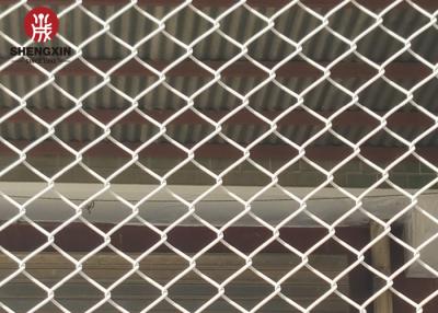 China 4.5mm Wire Mesh Chain Link Fence Black Color Pvc Coated Galvanized For Backyard for sale