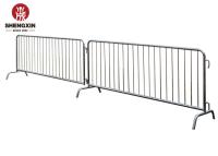 China Steel Material 1m*2m Outdoor Crowd Control Barriers Hot Galvanized Police Fence for sale
