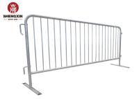 China Outdoor Hdg Steel Pedestrian Barriers Road Traffic Event Mobile Fence Metal Safety for sale
