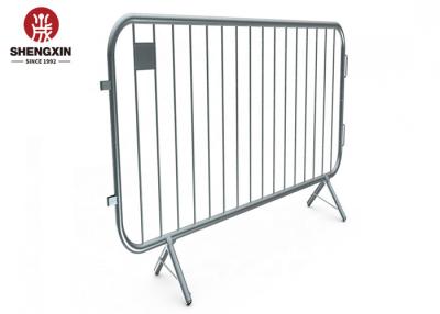 China Customized Metal Galvanised Crowd Control Barriers Portable Barricades for sale