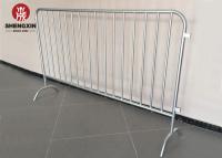 China Outdoor Hdg Steel Pedestrian Barriers Road Traffic Event Mobile Fence Metal Safety for sale