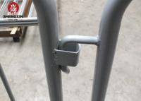 China Steel Material 1m*2m Outdoor Crowd Control Barriers Hot Galvanized Police Fence for sale