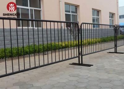 China Custom Portable Safety And Crowd Control Barriers With Flat Feet for sale