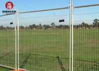China Garden Powder Coated Temporary Fence Panels Easily Removable Wire Mesh Au for sale